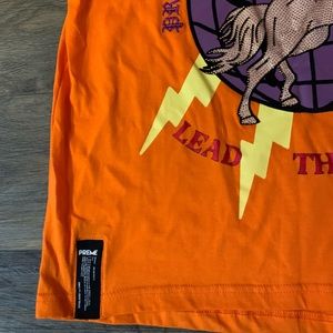Preme | Shirts | Preme Mens Orange Shirt Lead The Way Us Size Xxl ...